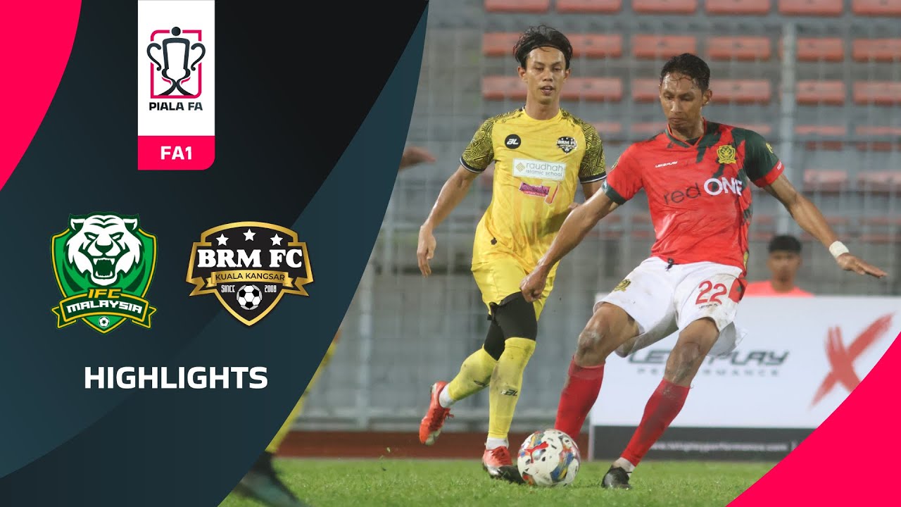 Imigresen FC 1-0 BRM Kuala Kangsar FC | FA1 | Highlights Piala FA 2023 - YouTube