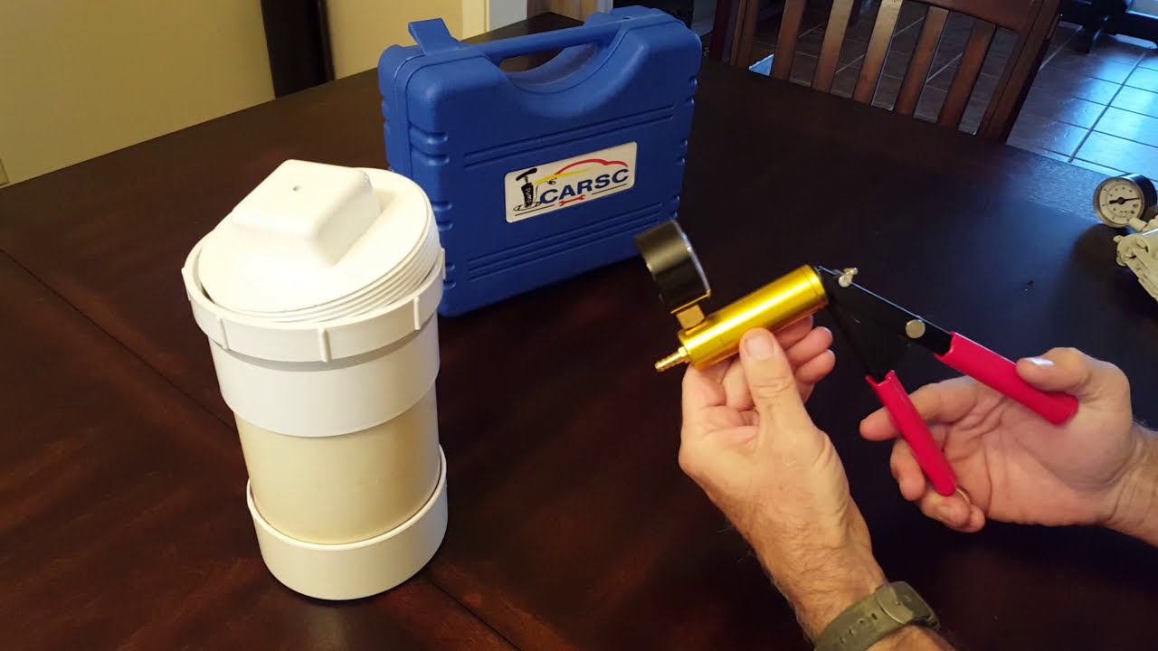 Hand vacuum pump review - YouTube