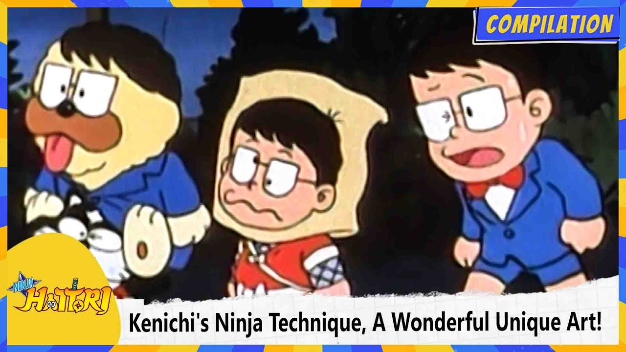 Ninja Hattori | Kenichi's Ninja Technique, A Wonderful Unique Art ...