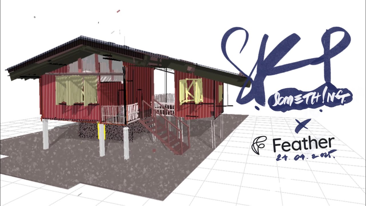 Skpsomething Doodles in 3D?! First Time Using Feather App! - YouTube