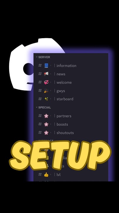 How To Setup a Discord Server Tutorial 🎨 #discordguide #discordsetup - YouTube