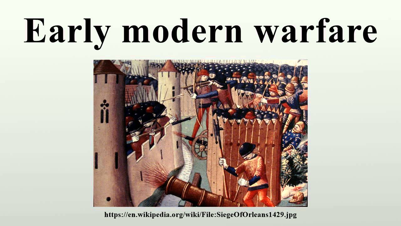 Early modern warfare - YouTube