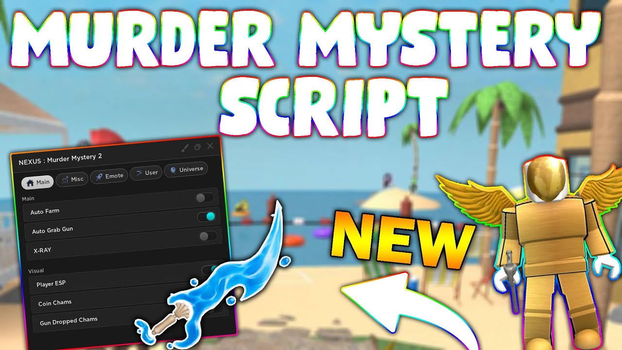 *UPDATED* Murder Mystery 2 Script (PASTEBIN 2023) (AUTOFARM COINS, ESP ...