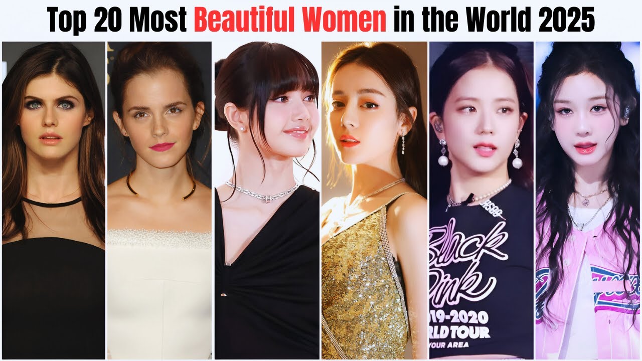 Top 20 Most BEAUTIFUL Women in the World 2025 - YouTube