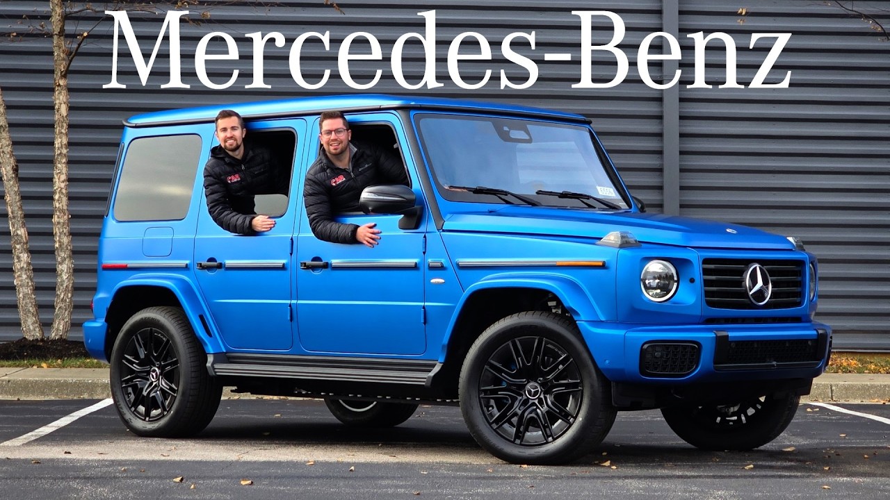 2025 Mercedes G-Wagon (G580) -- A Great Modern UPDATE to an Iconic SUV ...