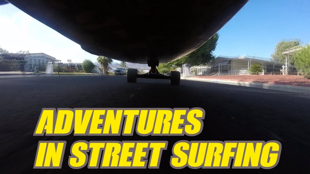 Adventures in street surfing - YouTube