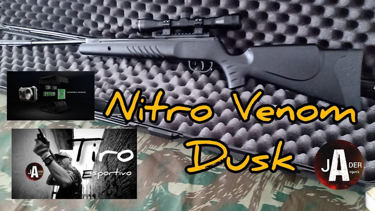 Testamos a Crosman Nitro Venom Dusk no Cronógrafo - YouTube