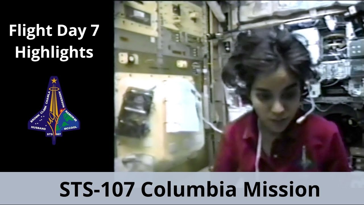 STS-107 Columbia Space Shuttle Disaster | Flight Day 7 Mission ...