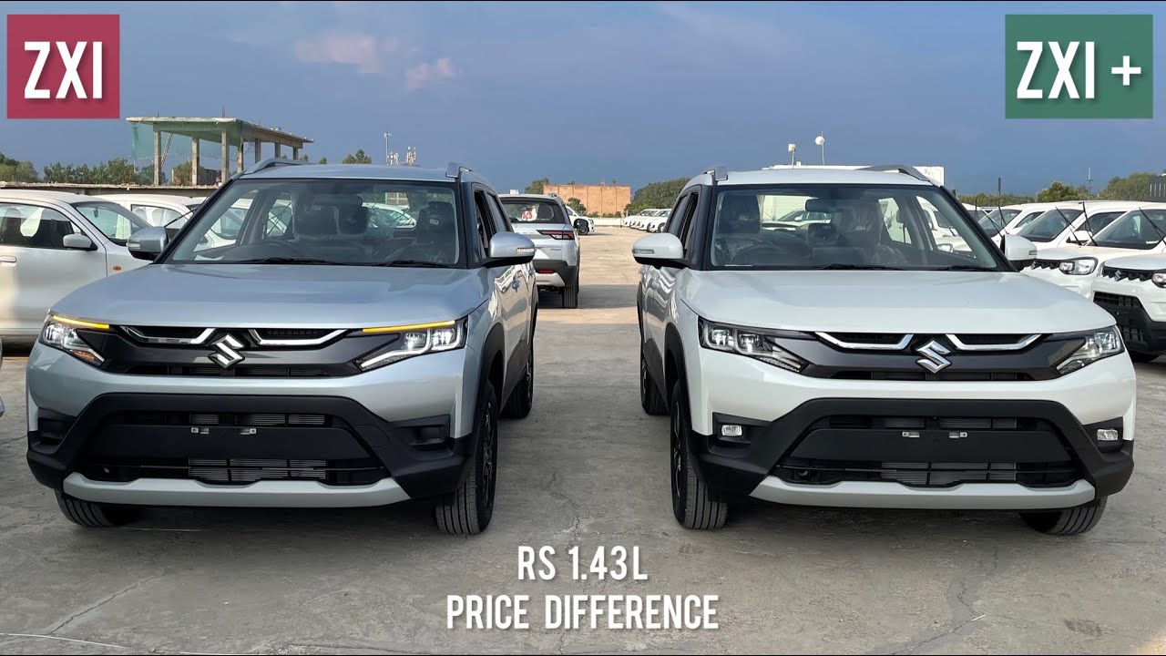 New Maruti Suzuki Brezza 2022 🔥 Brezza Zxi v/s Zxi Plus - Variants ...