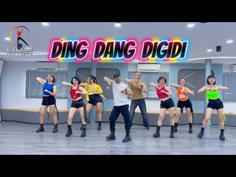 DING DANG DIGIDI REMIX - DJ excuse x DJ Ilham | Choreo By Kalyan Zumba Dance Fitness 