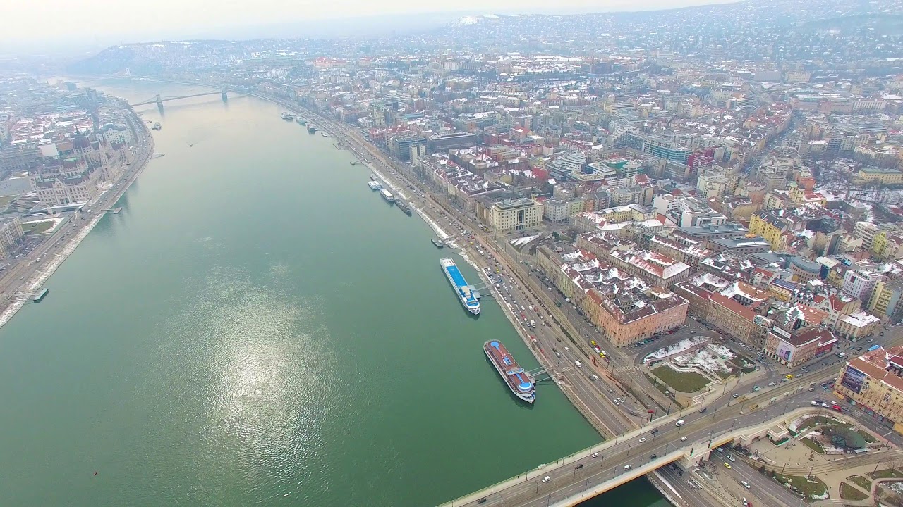 Budapest City by 4K DJI Drone - YouTube