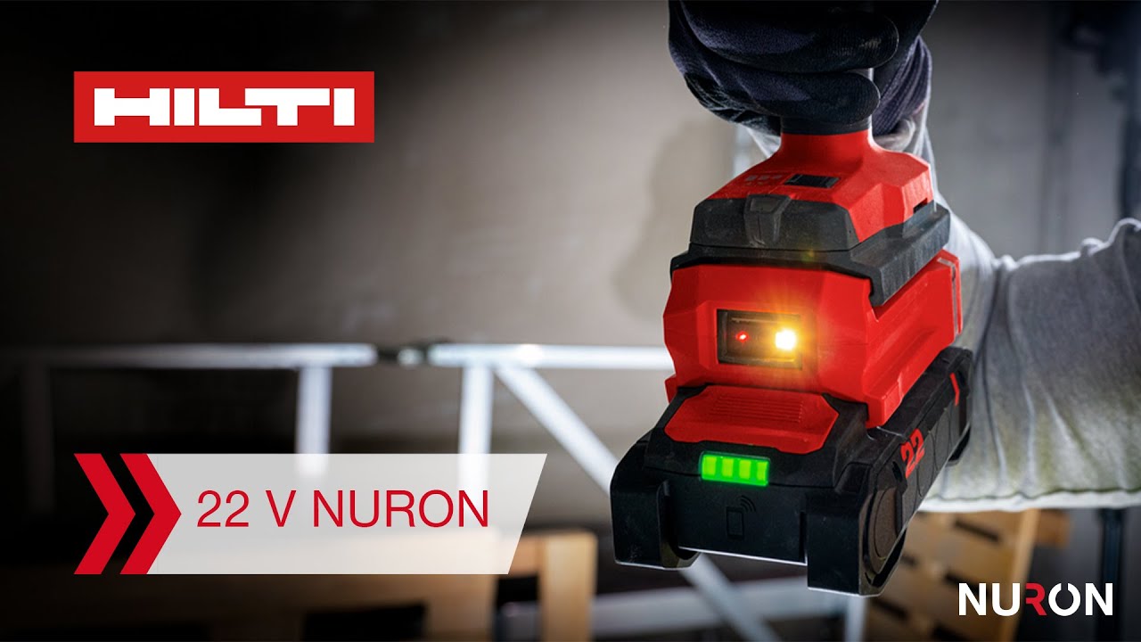 Tecnología de baterías de 22 V NURON de Hilti - YouTube
