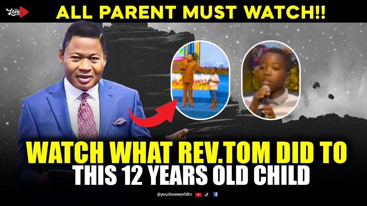 12-Year-Old Boy in Ghana SHOCKS Everyone After Rev. Tom’s Message‼️ ...