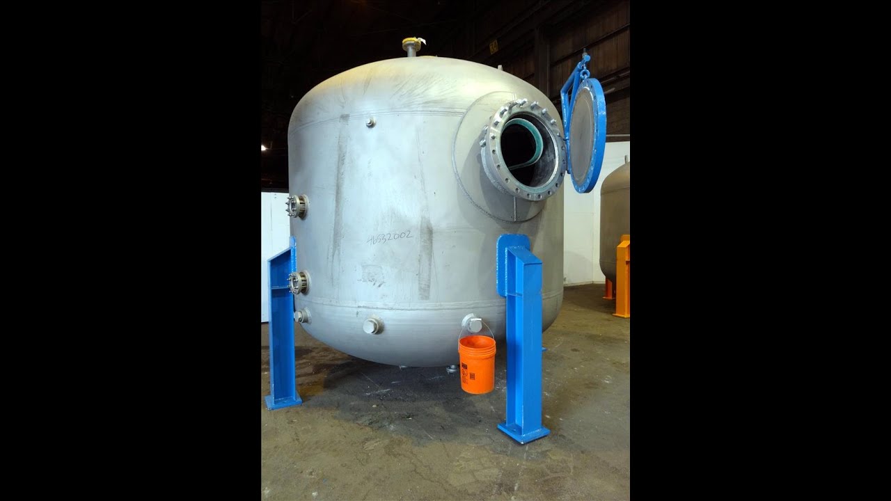 Unused- Graver Water Systems, Mixed Bed Vessel Ion Exchange Column Tank ...