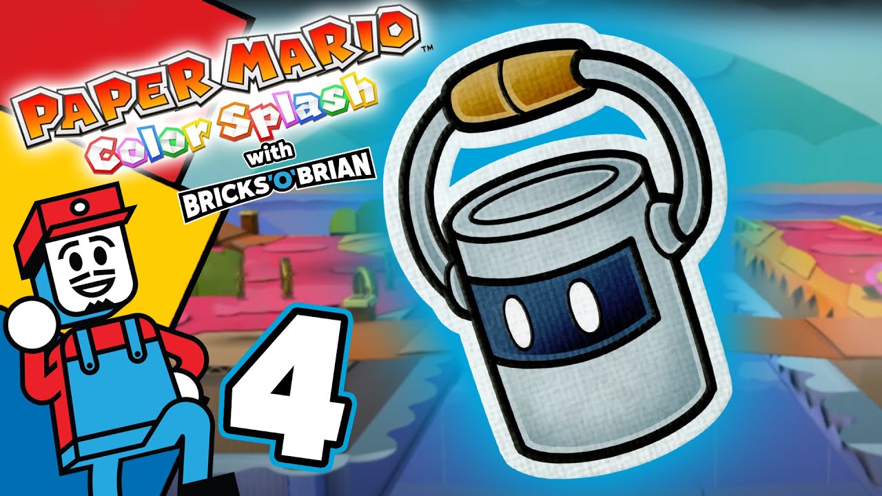 Here Come the Waterworks! - Paper Mario Color Splash with Bricks 'O ...