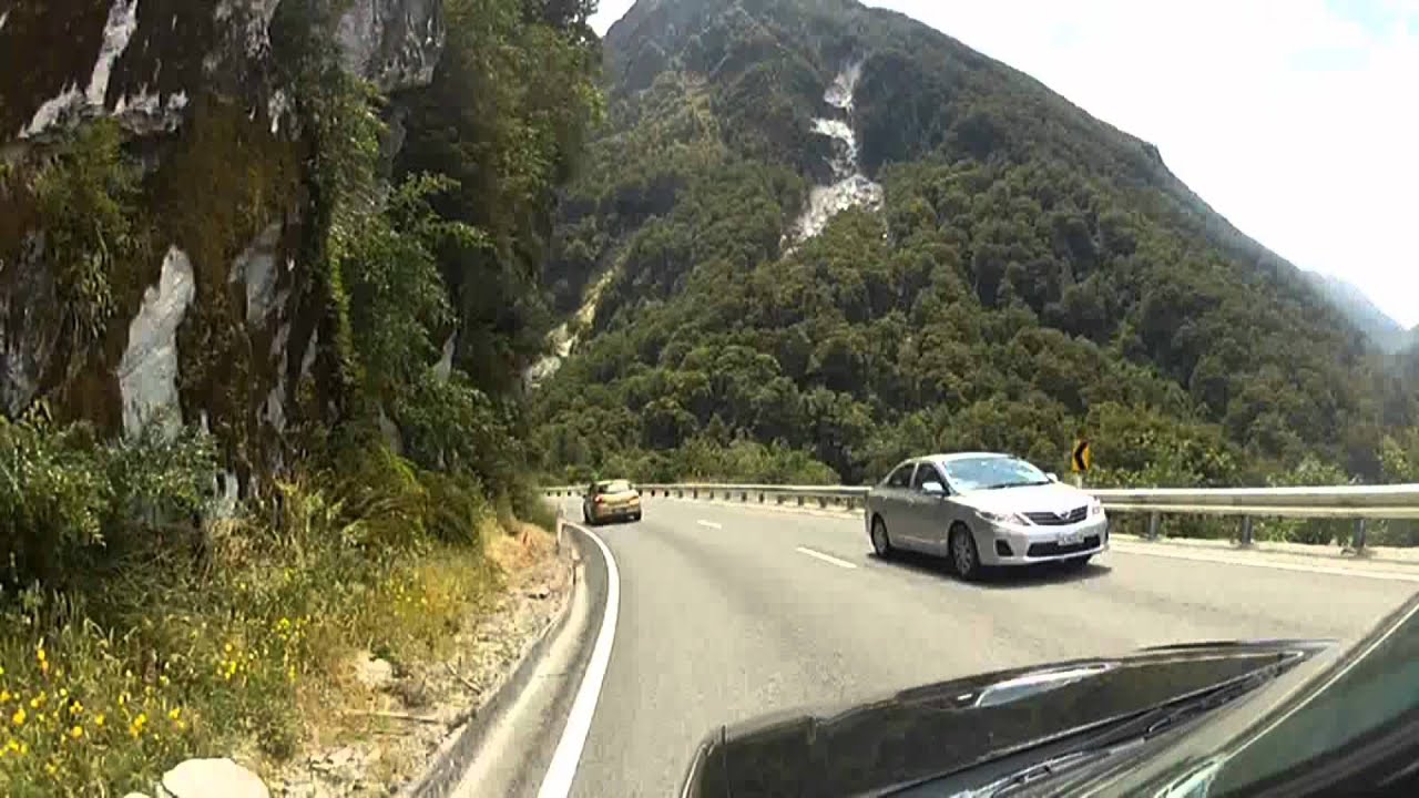 New Zealand - Haast Pass - YouTube