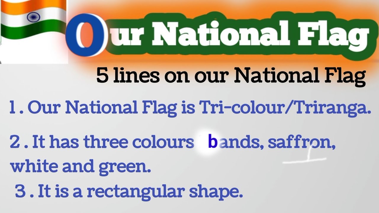 5 lines essay on National Flag। A short and easy essay on the national ...