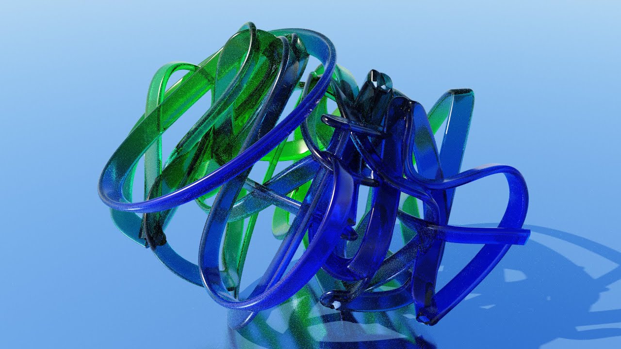 Blender Tutorial - SpiroFit abstract art - YouTube