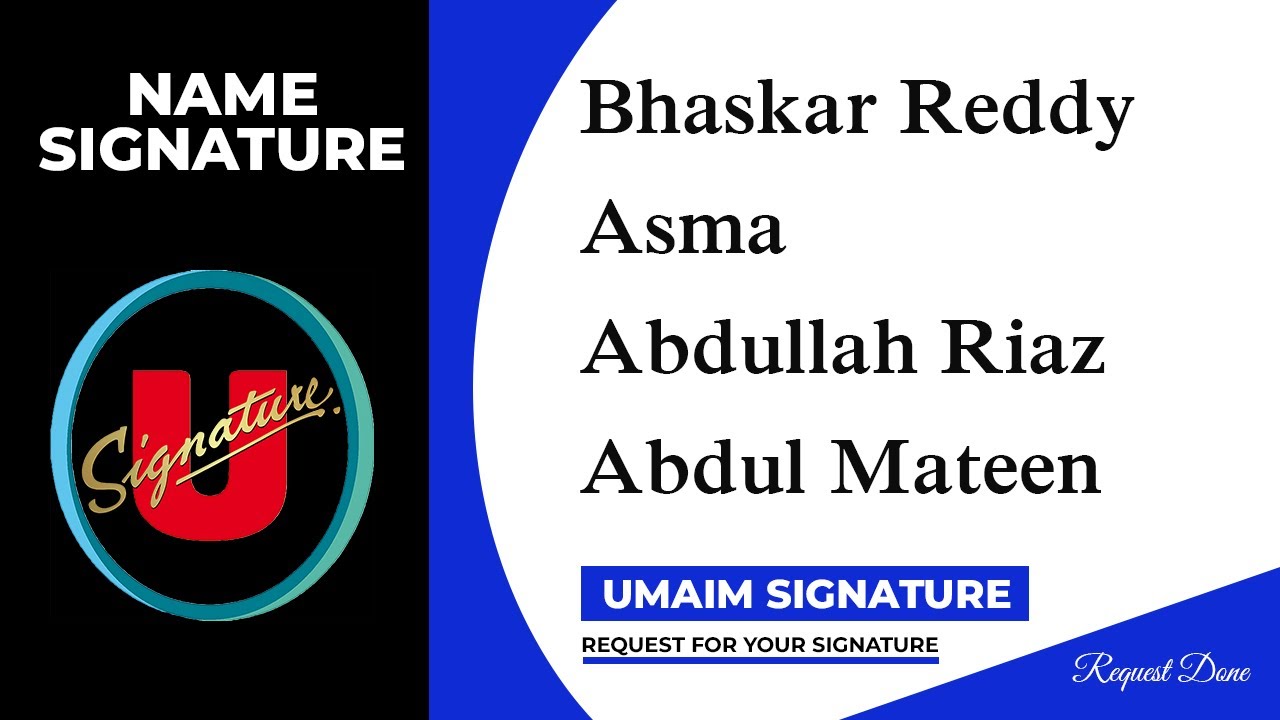 Bhaskar Reddy | Asma | Abdullah Riaz | Abdul Mateen Name Signature | 3 ...