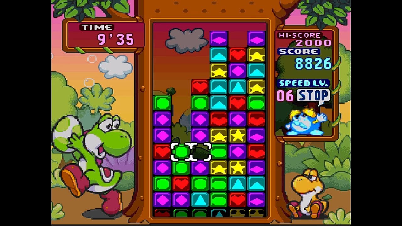 SNES - Tetris Attack [1995] - YouTube