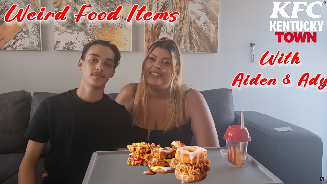 WEIRD FOOD ITEMS FROM KFC - YouTube