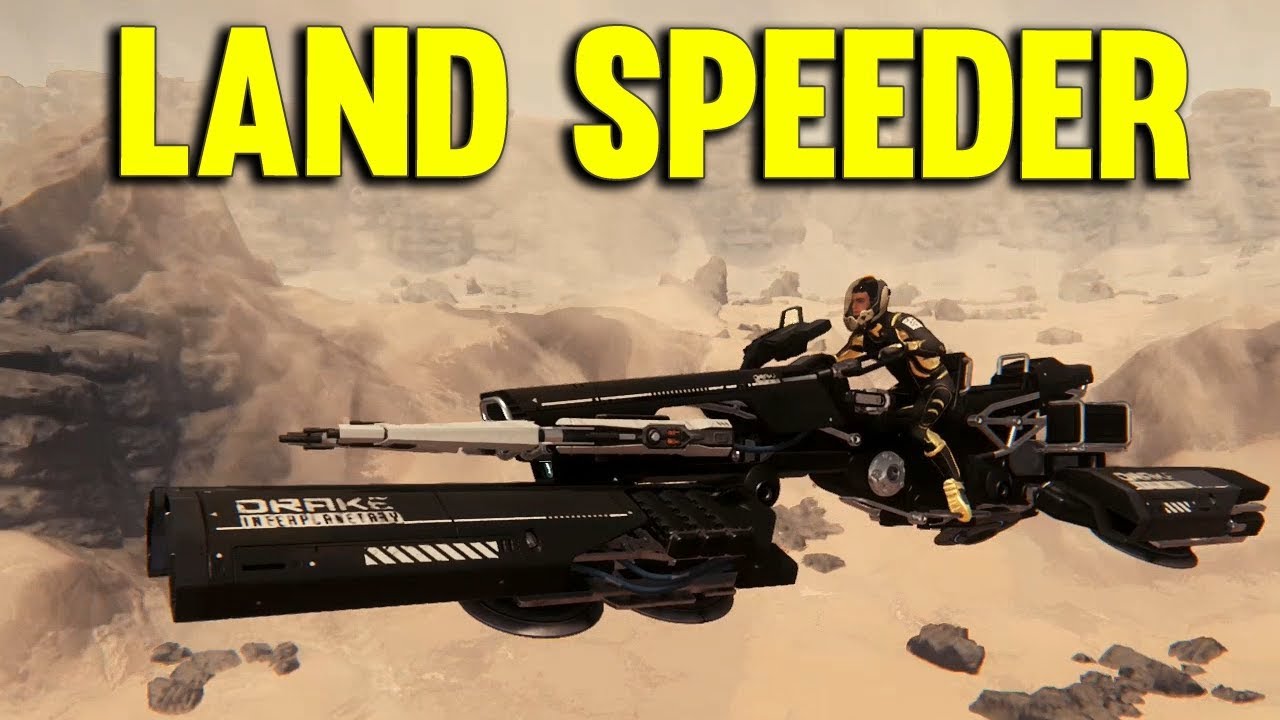 PLANETSIDE HOVER BIKE | Star Citizen 3.0 Gameplay PTU Alpha #4 - YouTube