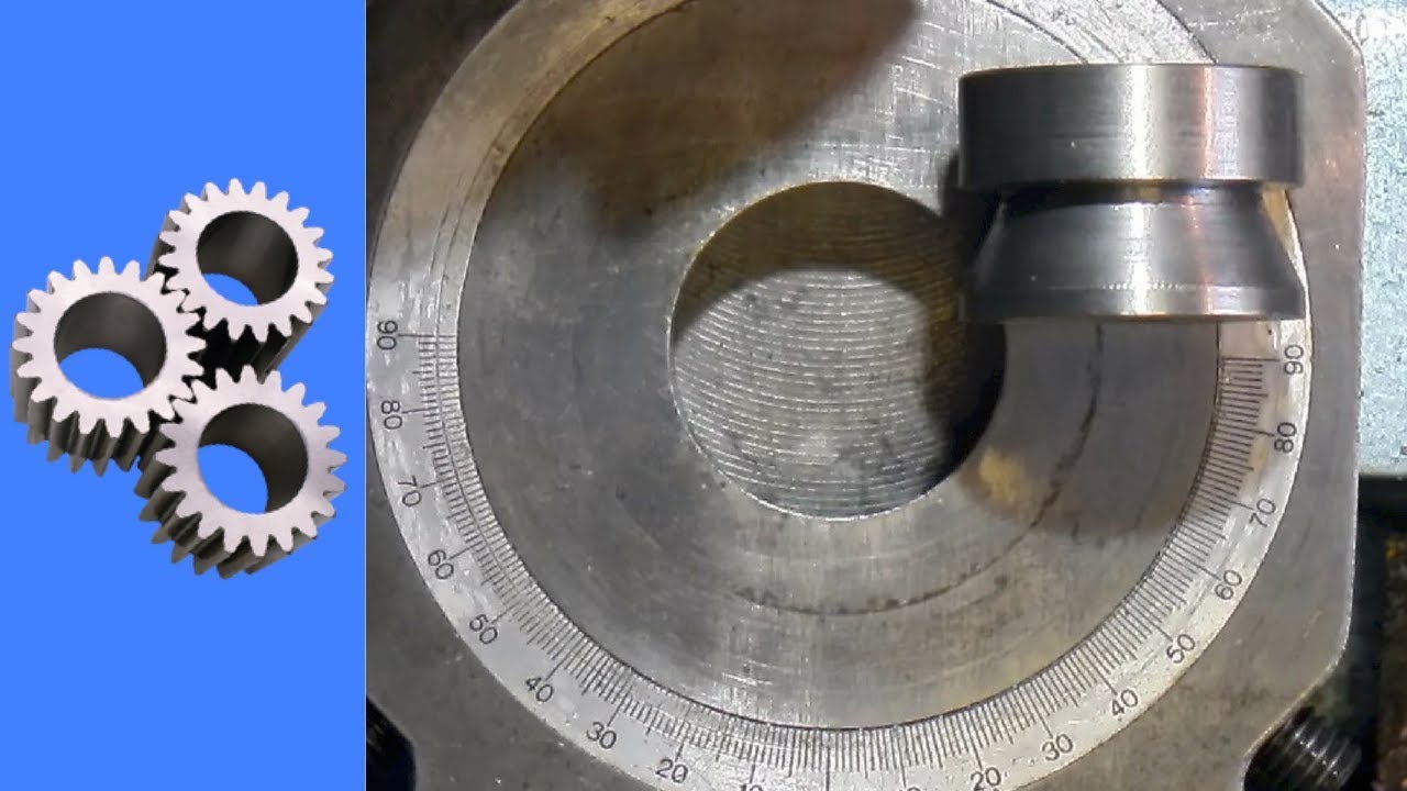 Dovetail pivot for cross slide - YouTube