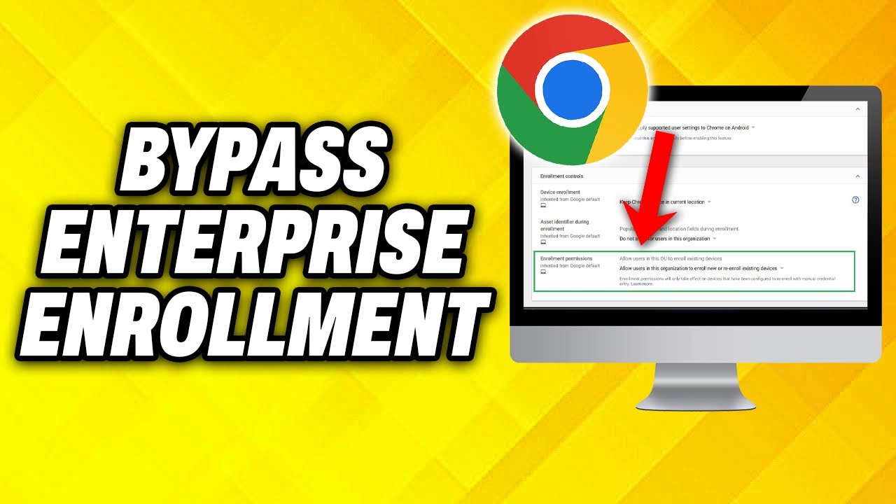 How To Bypass Enterprise Enrollment On School Chromebook 2025 - YouTube