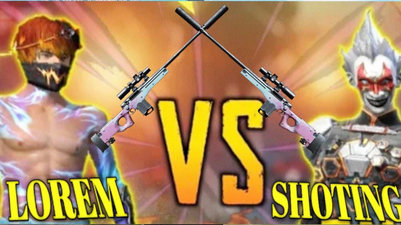 LOREM VS SHOTING // QUIEN ES EL REY DE LA AWM EN FREE FIRE *Increibles ...