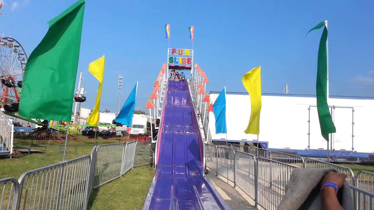 Delta Fair Fun Slide - YouTube