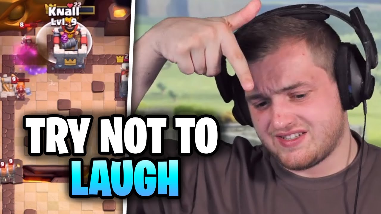 Best of Trymacs | Clash Royale | Try not to LAUGH 😂=🚫 - YouTube