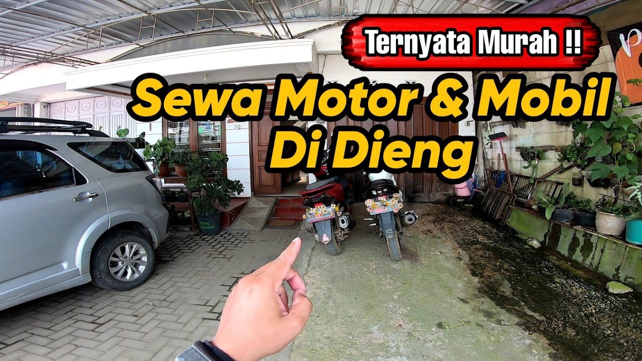 Info Sewa Motor Dan Mobil Di Dieng - YouTube