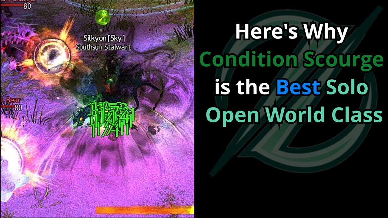 Guild Wars 2: Why Scourge is the Best Solo Open World Class - YouTube