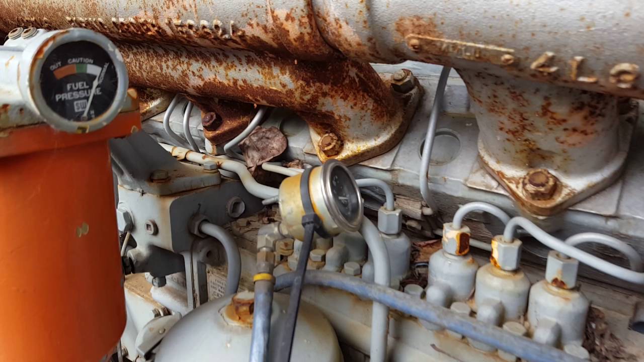 Caterpillar D343 Gen Set. 3 phase, 120/208 Volts, 1800 RPM, 175 kW 605 ...