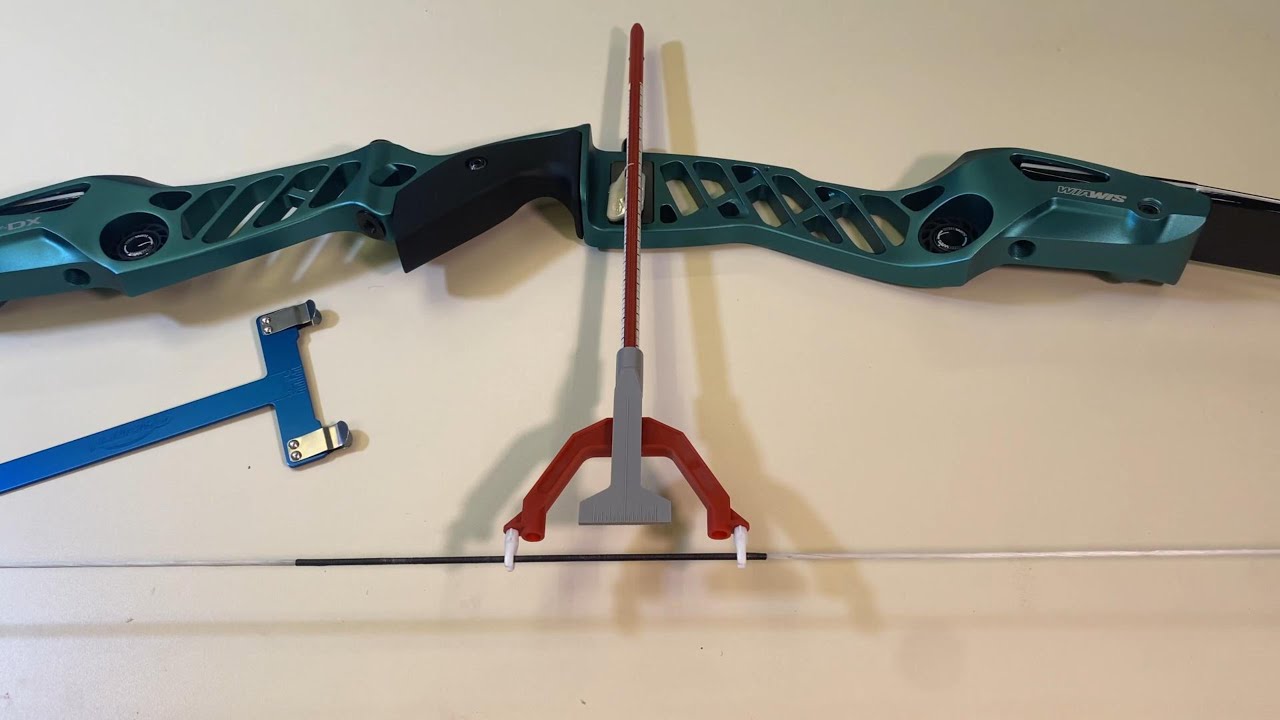 Bohning Archery Bracing Height Gauge review by clickers archery - YouTube