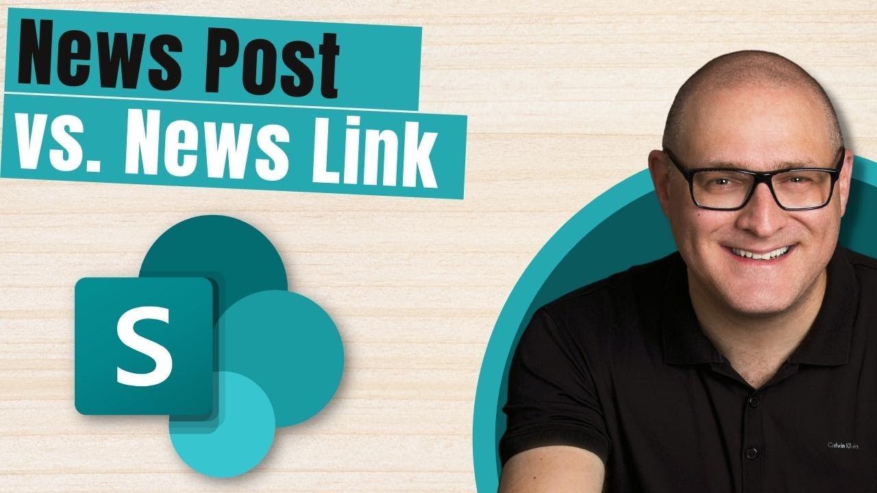 News Post vs News Link in SharePoint Online - YouTube