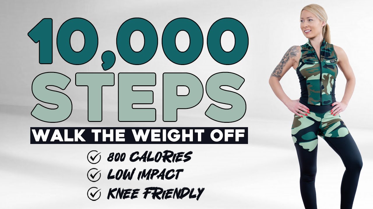 10000 Steps Workout | Fun, Low Impact, No Jumping Workout | Walk at ...