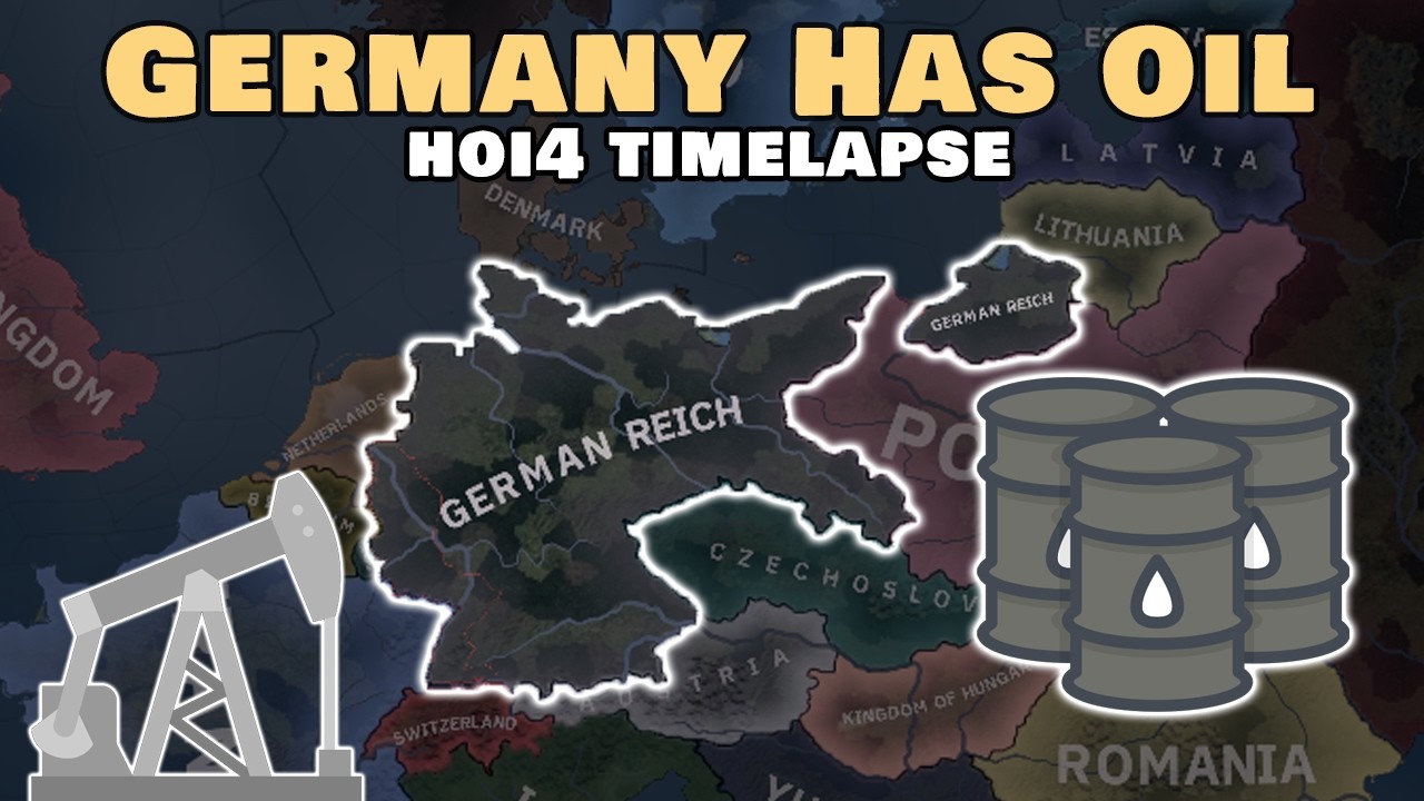 What If Germany Had OIL In WW2? | HOI4 Timelapse - YouTube