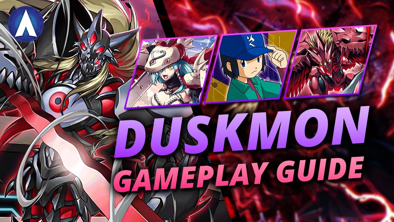 MILL RUSH!!! Duskmon & Velgrmon Purple Hybrid Deck Gameplay Guide ...