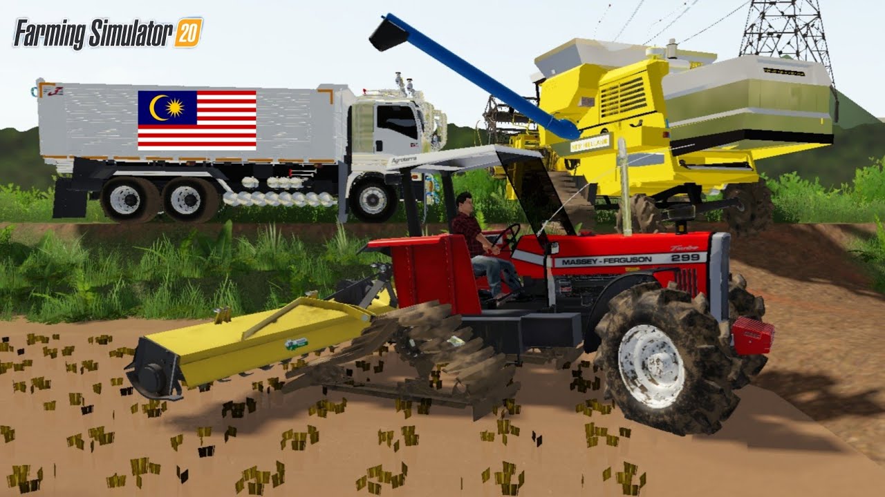 fs20 Mod Malaysia' MF 299 & NH 8080' | Farming Simulator 20 Mod ...