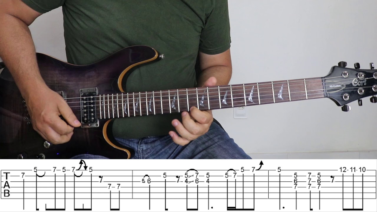 PREACHING GOSPEL BLUES JOHN GANAPES BLUES YOU CAN USE WITH TAB! - YouTube