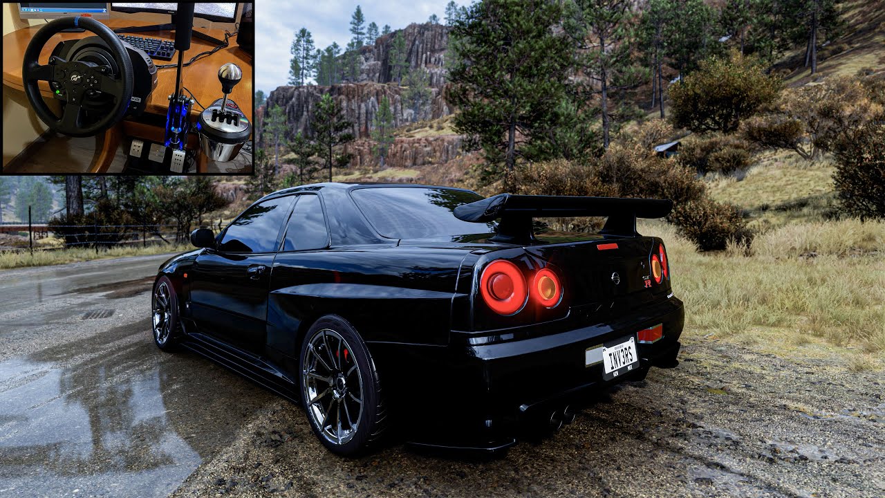 800HP Nissan Skyline R34 GTR - Forza Horizon 5 | Thrustmaster T300RS ...