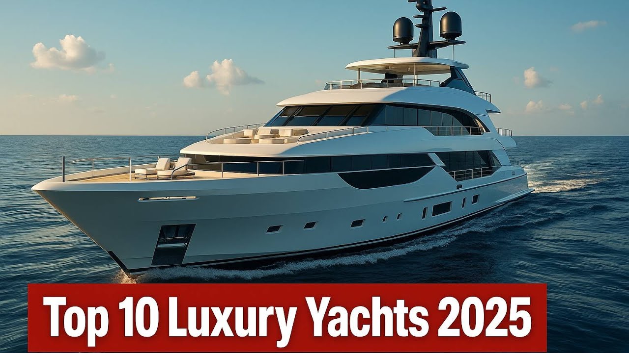 Top 10 Luxury Yachts You Need to See in 2025 - YouTube