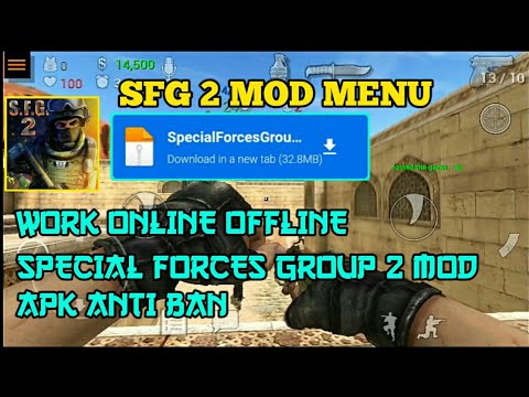 SFG 2 MOD MENU ANTI BAN WORK ONLINE OFFLINE - YouTube