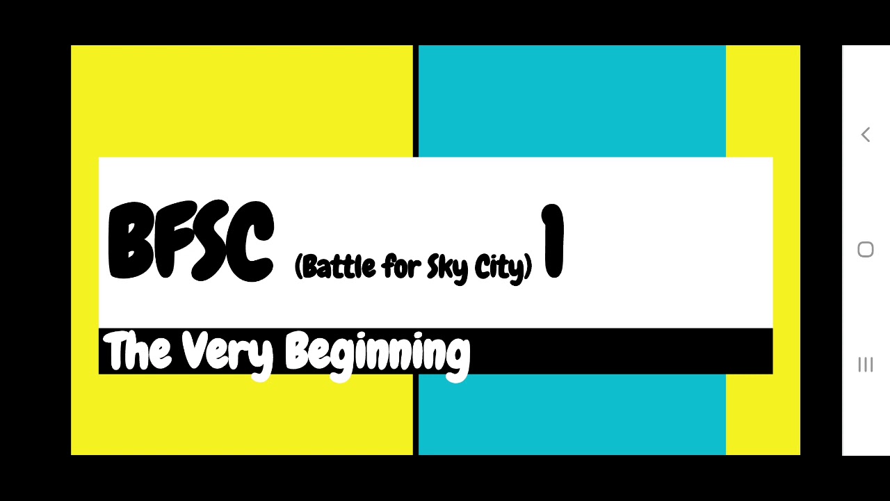 BFSC 1 The Very Beginning - YouTube