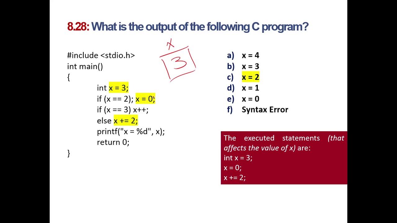 Intro. to CS & Programming | LECT 8.5: Solved Examples on Decisions: if–then–else, nested-if ...
