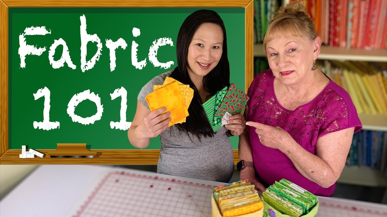 Fabric 101 | How To Select Fabric | The Sewing Room Channel - YouTube