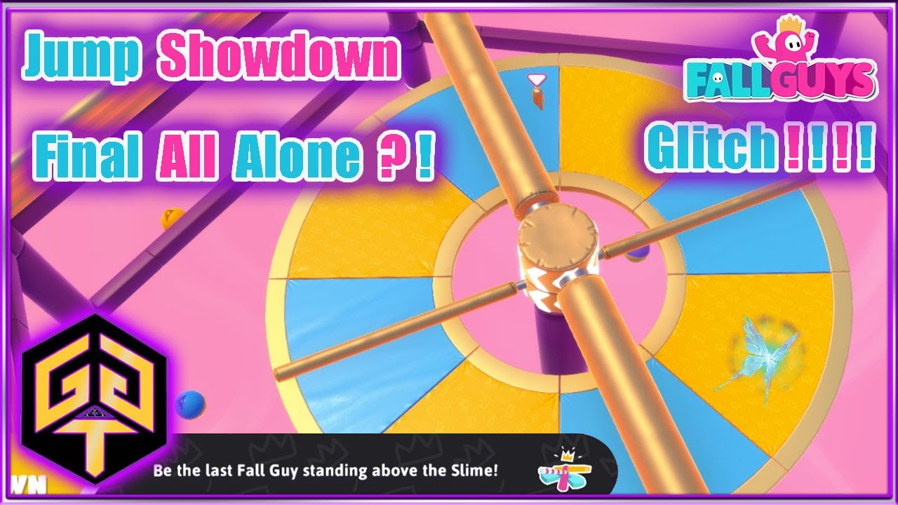 Fall Guys Alone at Jump Showdown Final Round Win Finale Glitch ...