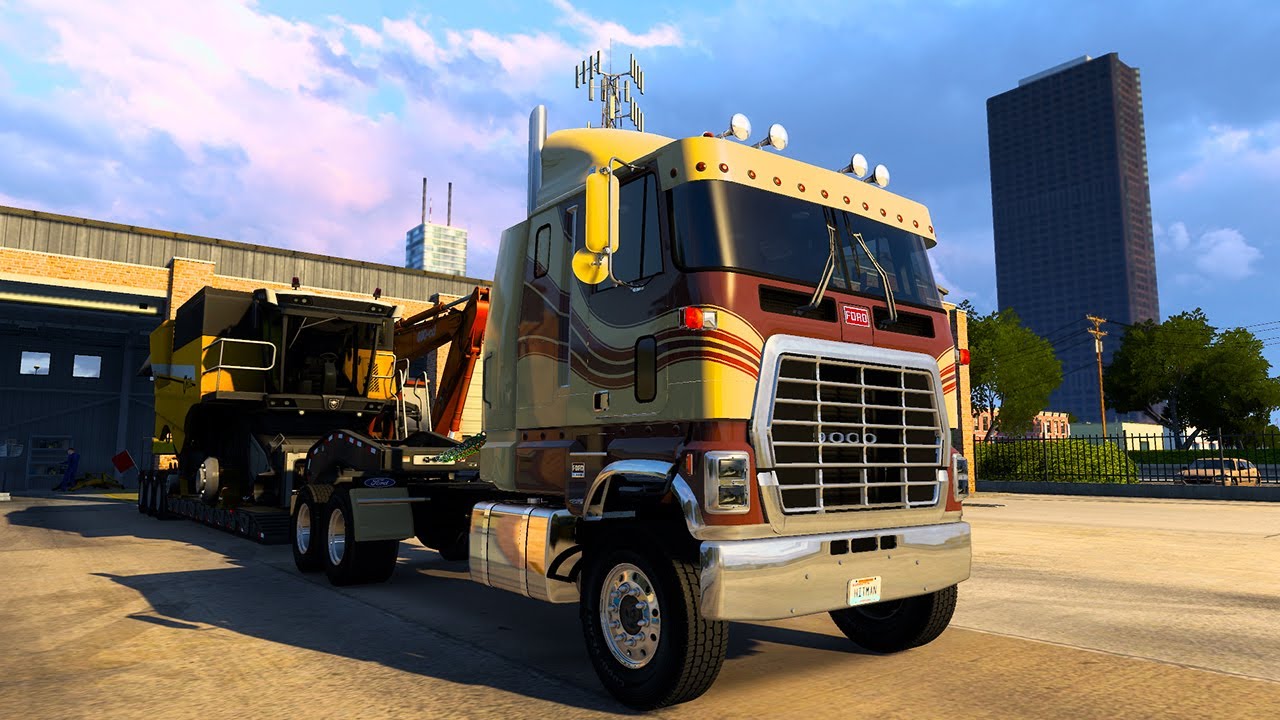 Old School Ford CLT 9000 Chicago to Bloomington - Realistic American ...