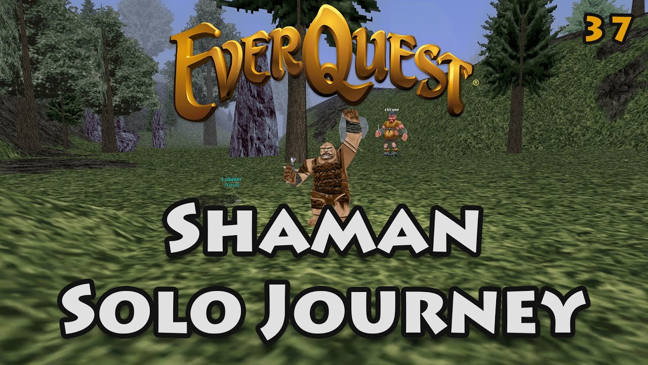 Everquest - Shaman Solo Journey - 37 - Rathe Mountains - YouTube